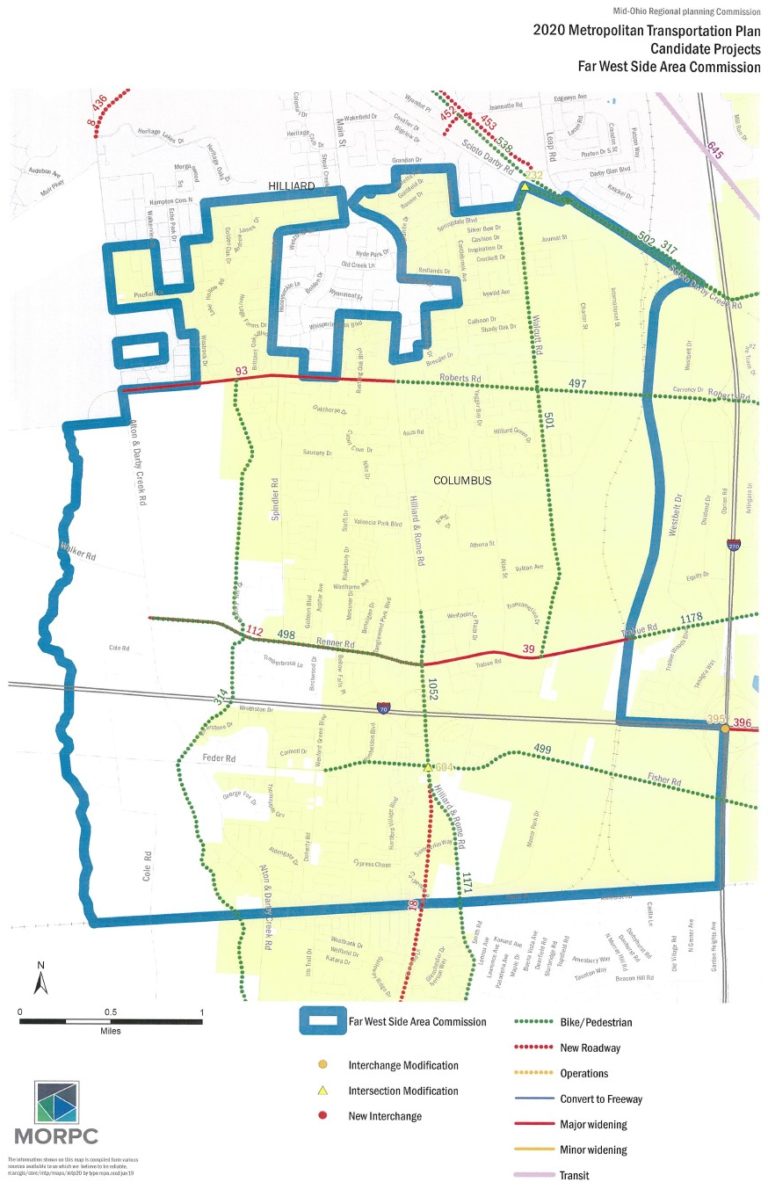 MORPC Metropolitan Transportation Plan 2020-2050 - Far West Side Area ...